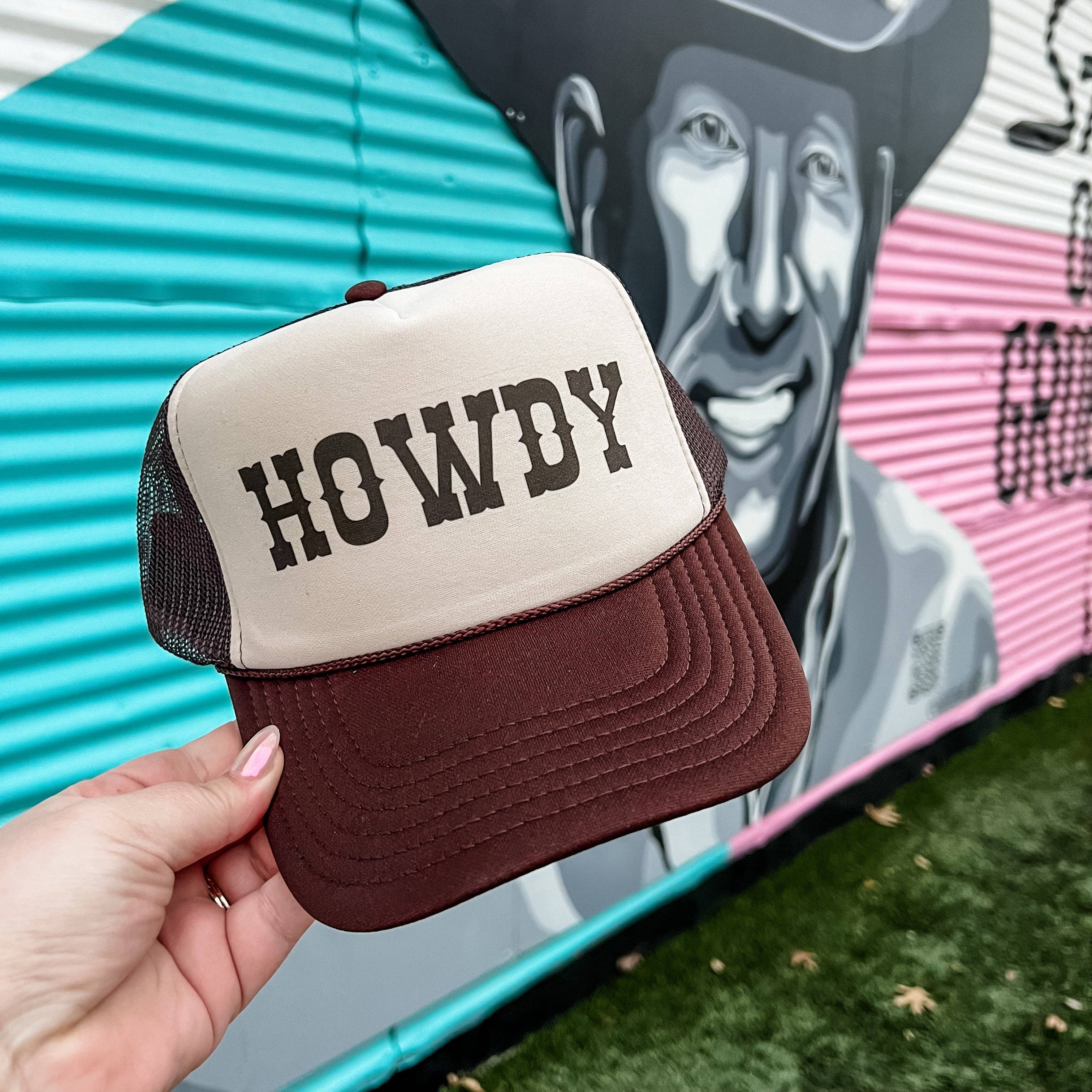 Howdy Trucker Cap – Small Town Sass
